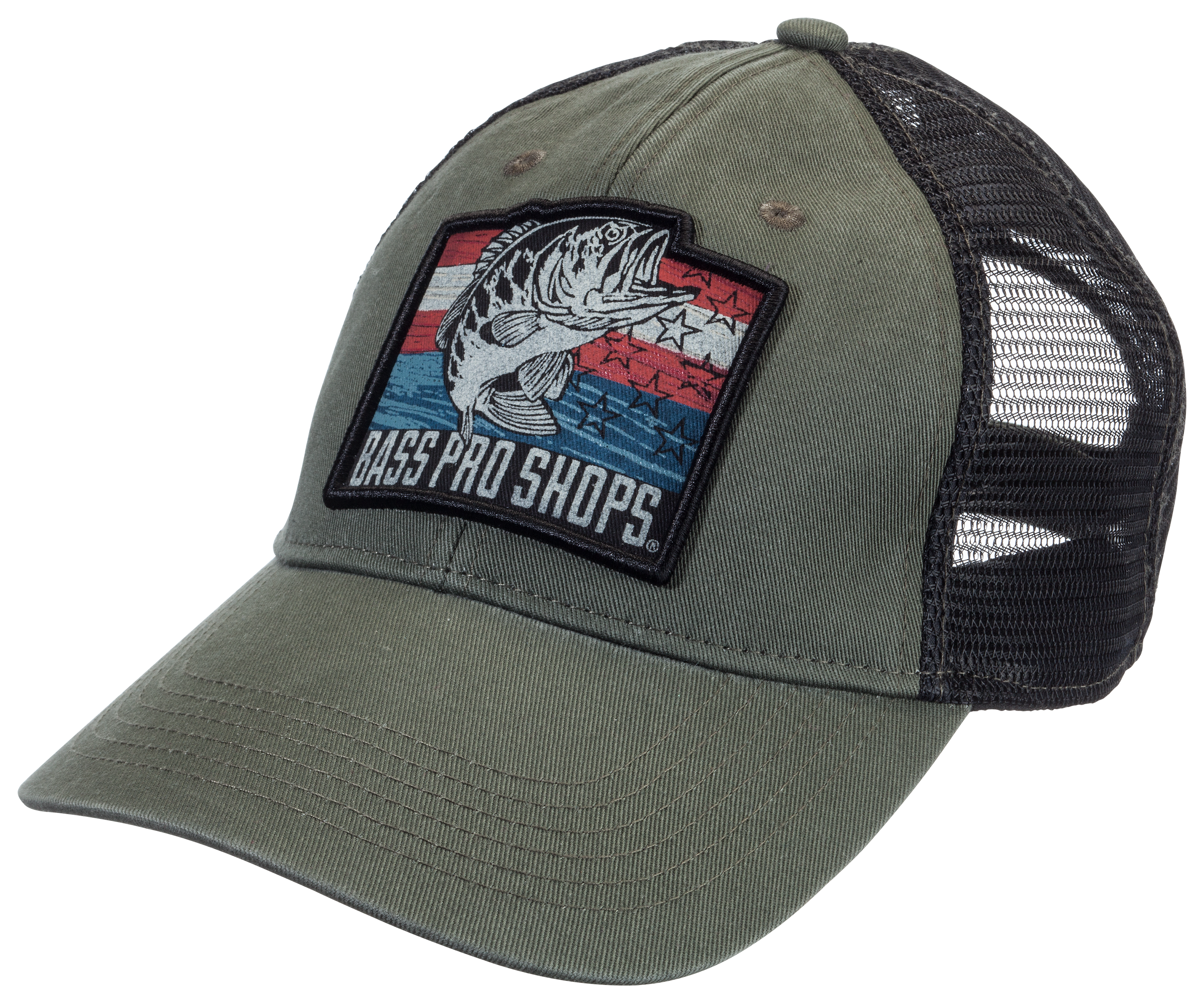 Bass Pro Shops Americana Bass Mesh Back Cap | Bass Pro Shops
